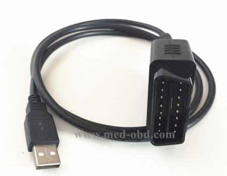 Obd2 Cable, 16pin J1962m Obd2 To Usb Cable